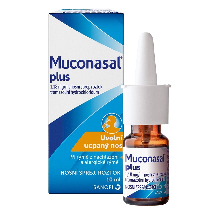 MUCONASAL PLUS nosní sprej 10ml | Lékárna Hronov